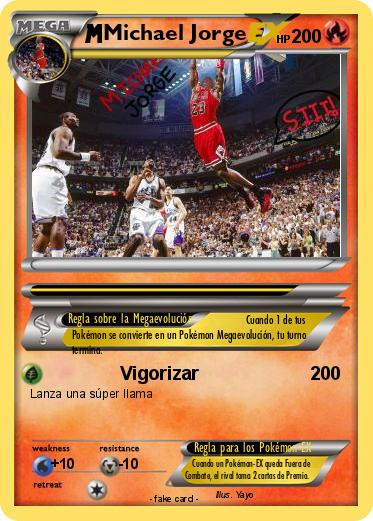 Pokémon Michael Jorge - Vigorizar - Mi carta pokémon