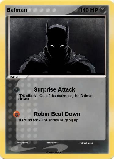 Pokémon Batman 2916 2916 - Surprise Attack - My Pokemon Card