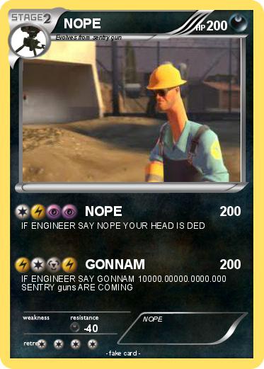 Pokémon NOPE 18 18 - NOPE - My Pokemon Card