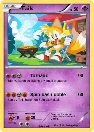 Pokémon Tails 1485 1485 - Tornado - My Pokemon Card