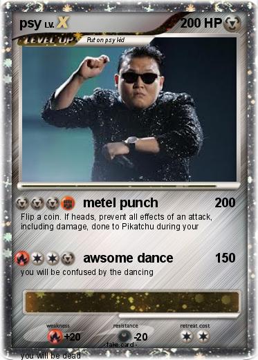 Pokémon psy 553 553 - metel punch - My Pokemon Card