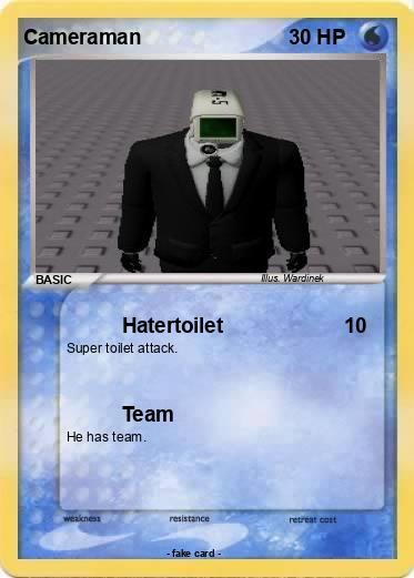Pokémon Cameraman 61 61 - Hatertoilet - My Pokemon Card