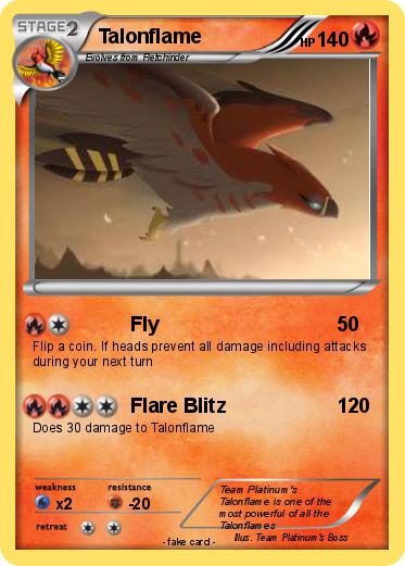 Pokémon Talonflame 86 86 - Fly - My Pokemon Card