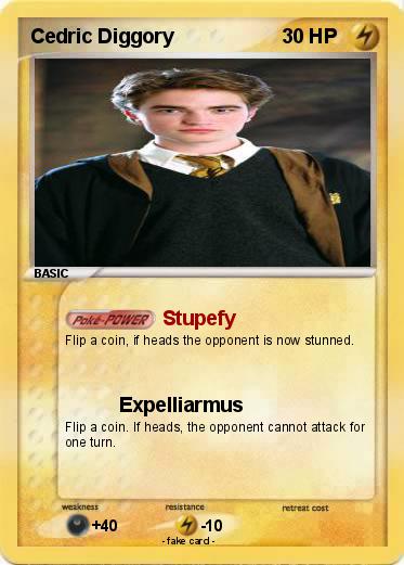 Pokémon Cedric Diggory 7 7 - Stupefy - My Pokemon Card