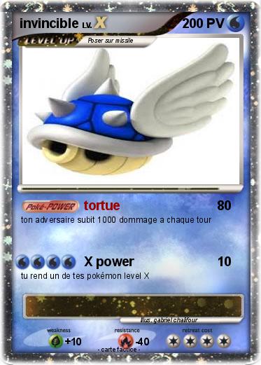 Pokémon invincible 56 56 - tortue - Ma carte Pokémon
