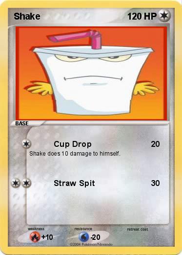 Pokémon Shake - Cup Drop - My Pokemon Card