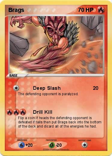 Pokémon Brags - Deep Slash - My Pokemon Card