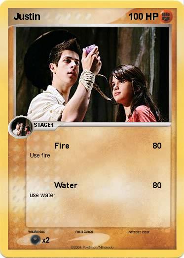 Pokémon Justin 599 599 - Fire - My Pokemon Card