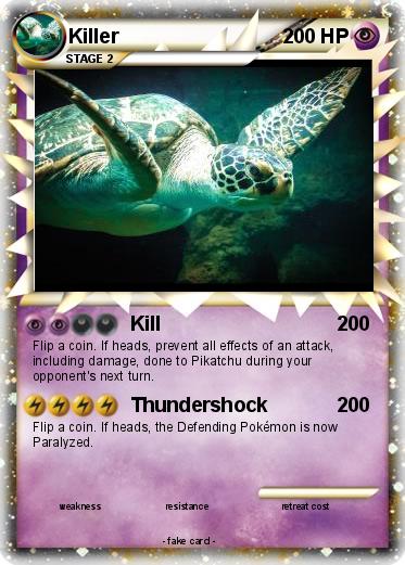 Pokémon Killer 4842 4842 - Kill - My Pokemon Card