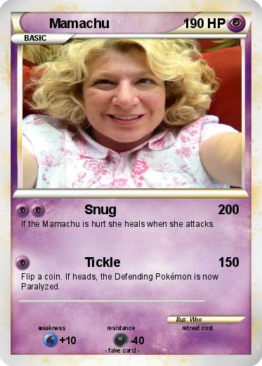 Pokémon Mamachu 3 3 - Snug - My Pokemon Card