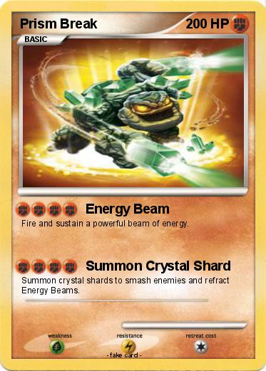 Pokémon Prism Break 110 110 - Energy Beam - My Pokemon Card