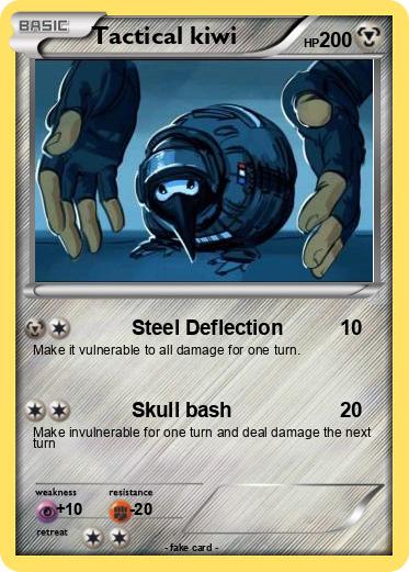 Pokémon Tactical kiwi - Steel Deflection - My Pokemon Card