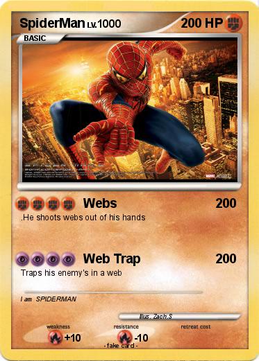 Pokémon SpiderMan 574 574 - Webs - My Pokemon Card