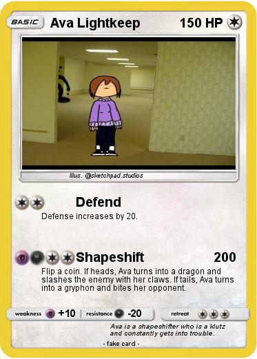 Pokémon Ava Lightkeep - Defend - My Pokemon Card