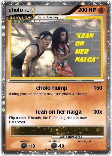 Pokémon cholo 12 12 - cholo hump - My Pokemon Card
