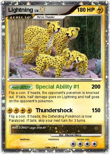 Pokémon Lightning 877 877 - Special Ability #1 - My Pokemon Card