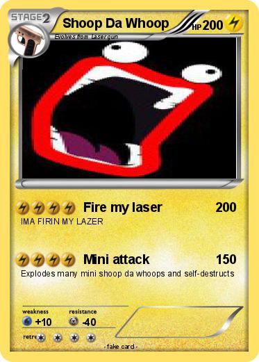 Pokémon Shoop Da Whoop 957 957 - Fire my laser - My Pokemon Card