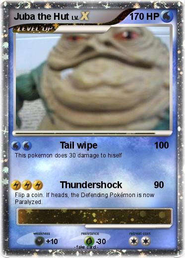 Pokémon Juba the Hut - Tail wipe - My Pokemon Card