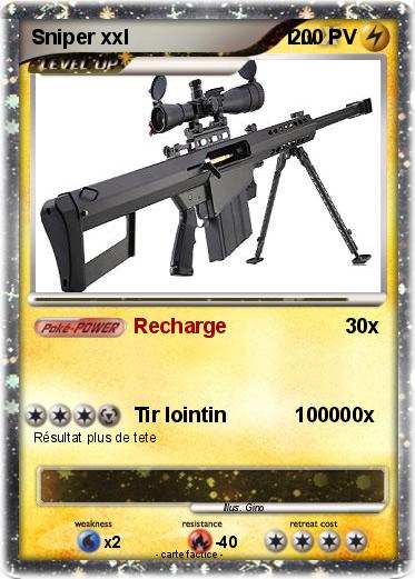 Pokémon Sniper xxl 1 1 - Recharge - Ma carte Pokémon