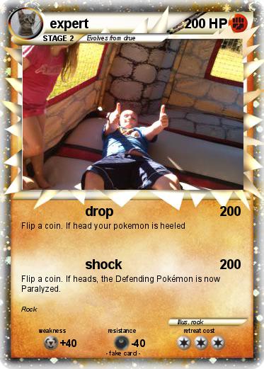 Pokémon expert 8 8 - drop - My Pokemon Card