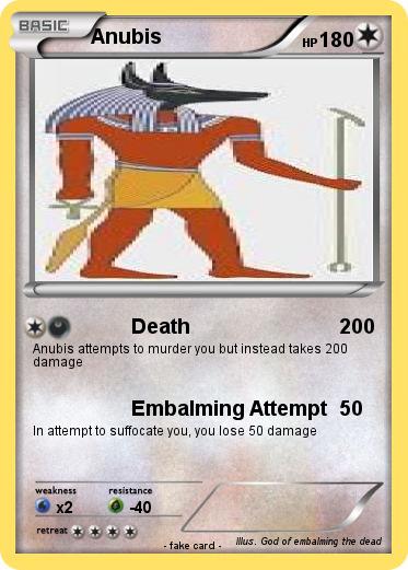 Pokémon Anubis 231 231 - Death - My Pokemon Card