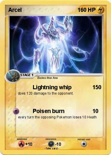 Pokémon Arcel - Lightning whip - My Pokemon Card