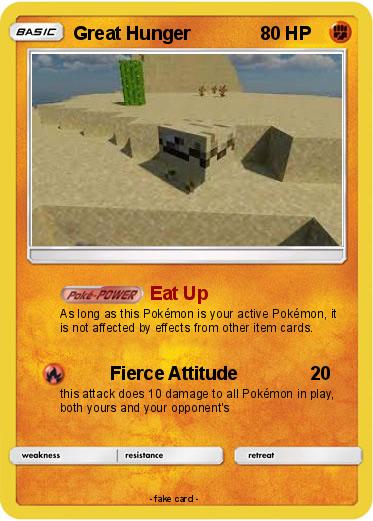 Pokémon Great Hunger - Eat Up - My Pokemon Card