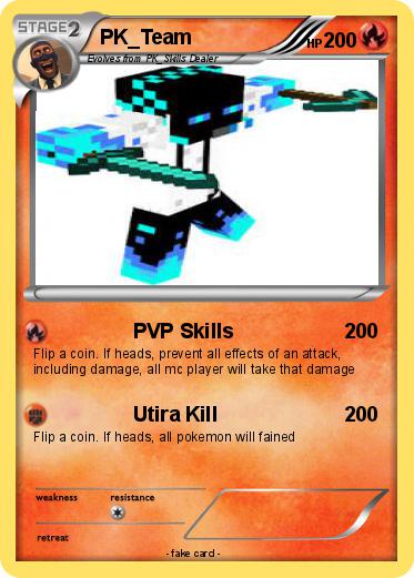 Pokémon PK Team - PVP Skills - My Pokemon Card