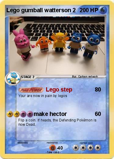 Pokémon Lego gumball watterson 2 2 - Lego step - My Pokemon Card