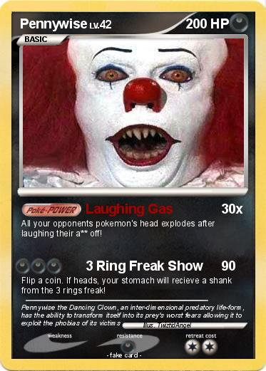 Pokémon Pennywise 32 32 - Laughing Gas - My Pokemon Card