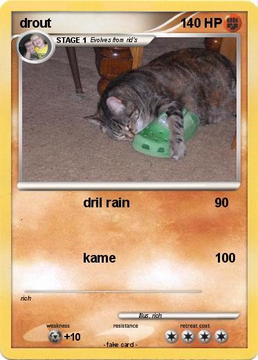 Pokémon drout - dril rain - My Pokemon Card
