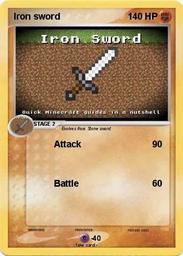 Pokémon Iron sword 37 37 - Attack - My Pokemon Card