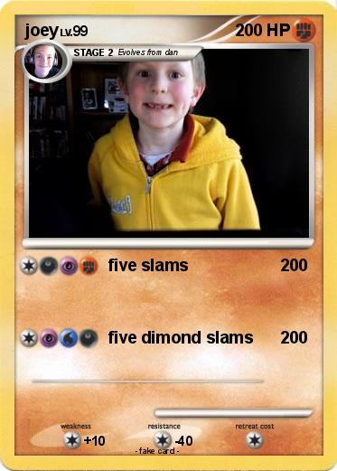 Pokémon joey 298 298 - five slams - My Pokemon Card