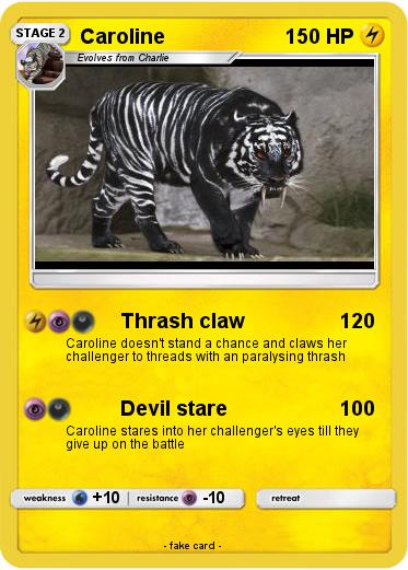 Pokémon Caroline 127 127 - Thrash claw - My Pokemon Card