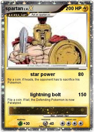 Pokémon spartan 760 760 - star power - My Pokemon Card