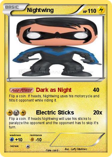 Pokémon Nightwing 88 88 - Dark as Night - My Pokemon Card