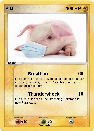 Pokémon PIG 992 992 - Breath in - My Pokemon Card