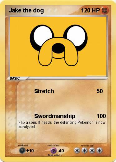 Pokémon Jake the dog 143 143 - Stretch - My Pokemon Card