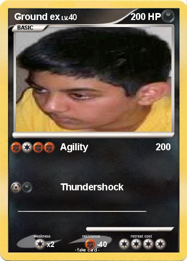 Pokémon Ground ex 1 1 - Agility - My Pokemon Card