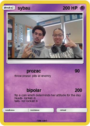 Pokémon sybau - prozac - My Pokemon Card