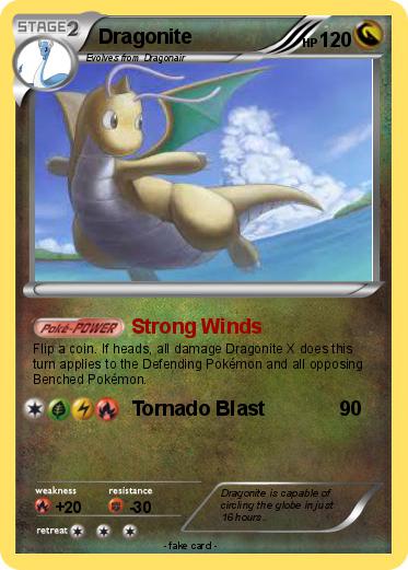 Pokémon Dragonite 788 788 - Strong Winds - My Pokemon Card