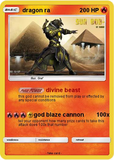 Pokémon dragon ra 5 5 - divine beast - My Pokemon Card