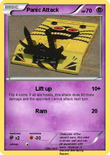 Pokémon Panic Attack 4 4 - Lift up - My Pokemon Card