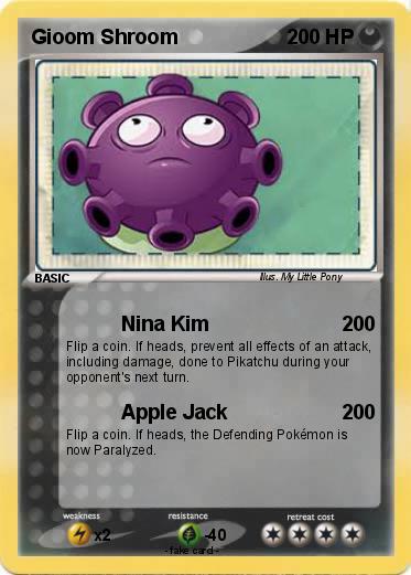 Pokémon Gioom Shroom - Nina Kim - My Pokemon Card
