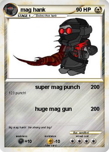 Pokémon mag hank 3 3 - super mag punch - My Pokemon Card