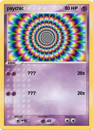 Pokémon psychic 32 32 - ??? - My Pokemon Card