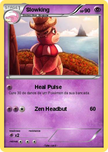 Pokémon Slowking 47 47 - Heal Pulse - My Pokemon Card