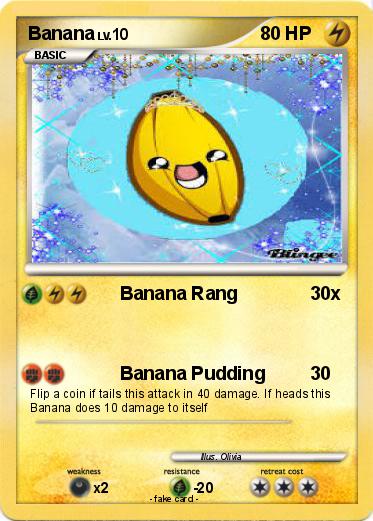 Pokémon Banana 1071 1071 - Banana Rang - My Pokemon Card