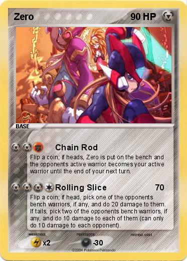 Pokémon Zero 21 21 - Chain Rod - My Pokemon Card