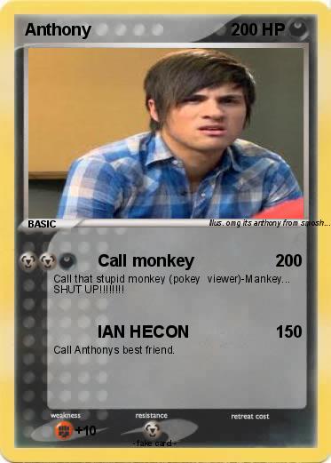 Pokémon Anthony 529 529 - Call monkey - My Pokemon Card